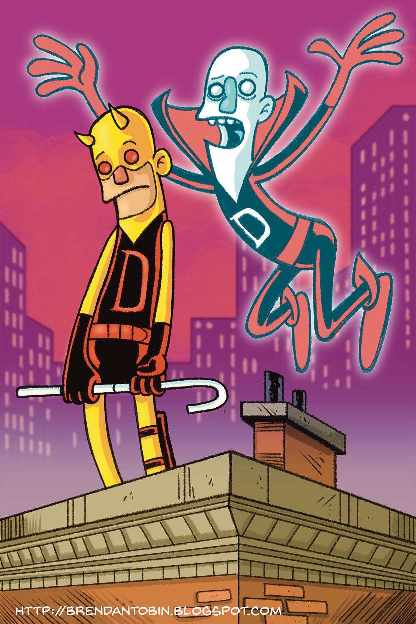 The Line it is Drawn: Daredevil Team-Ups