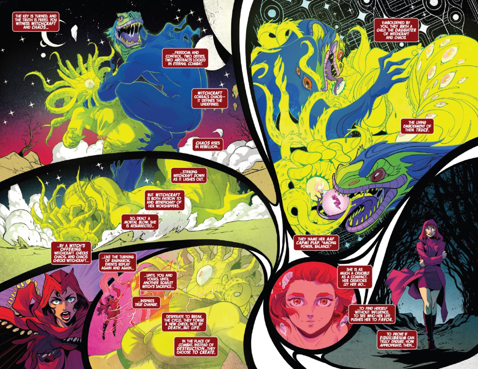 The Scarlet Witch’s Kid Sidekick Finally Learns Her Own Cosmic Origin Story
