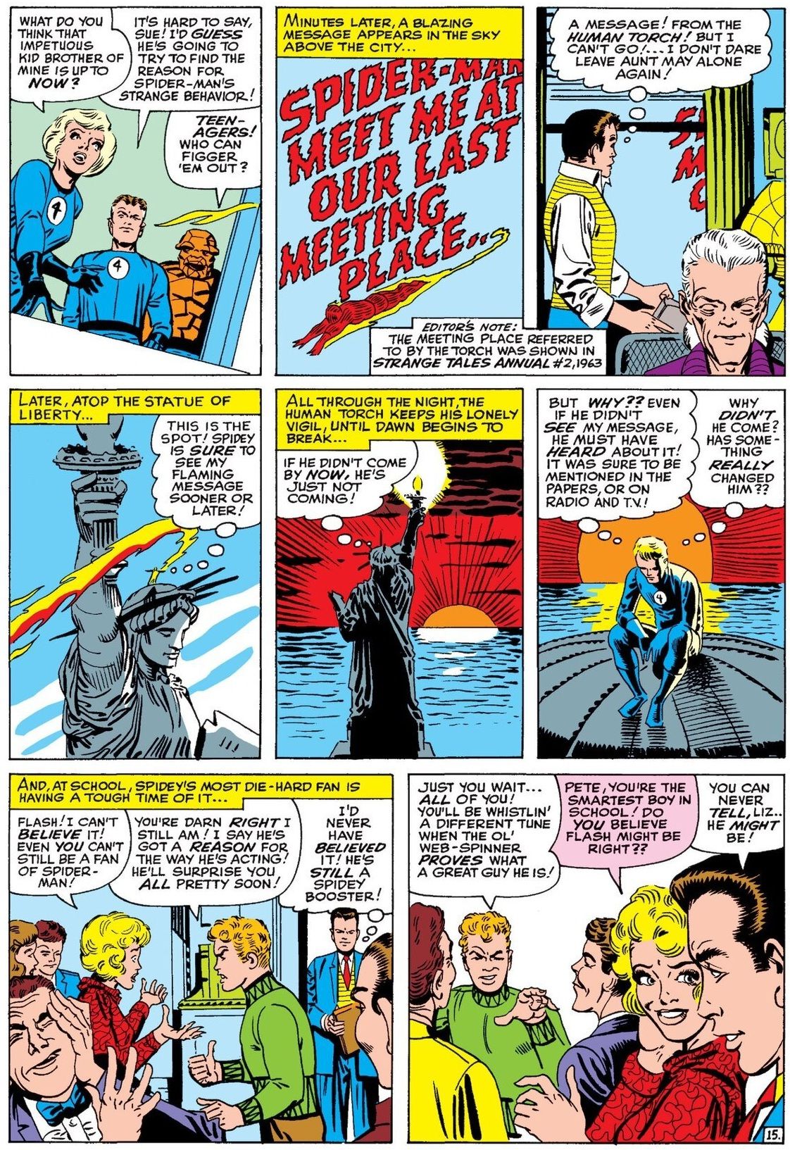 When Did Spider-Man First Team-Up With a Superhero in His Own Series?