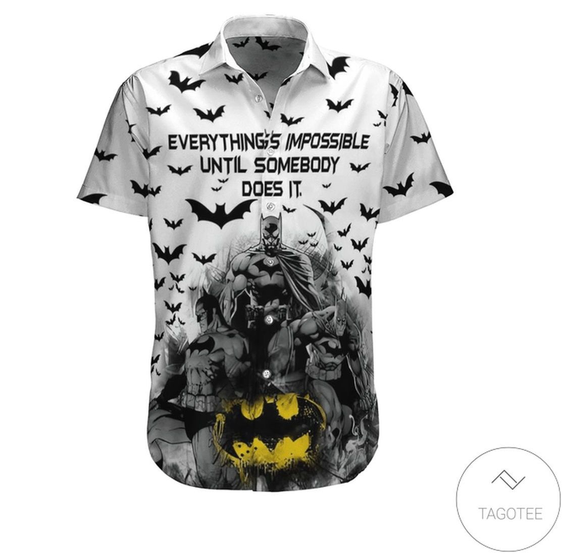 Did Batman Really Say 'Everything's Impossible Until Somebody Does It'?