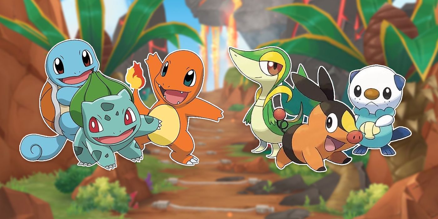 Every Pokémon Starter Trio, Ranked