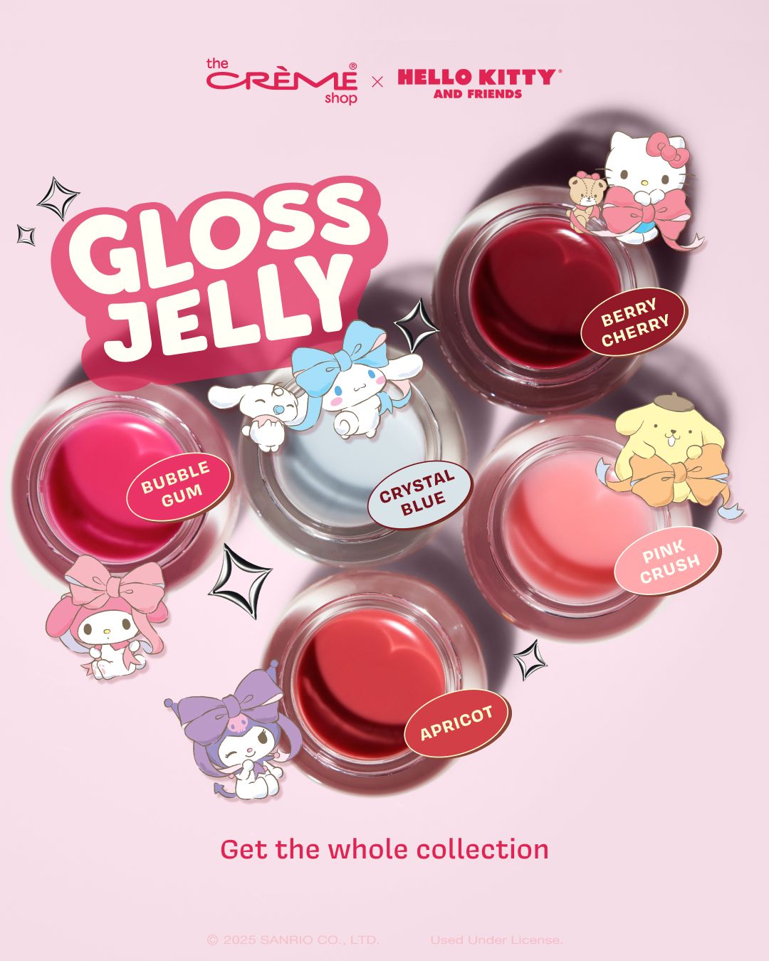 Sanrio's Hello Kitty & The Crème Shop Release 'Your Favorite Lippie' in Official U.S. Makeup ...