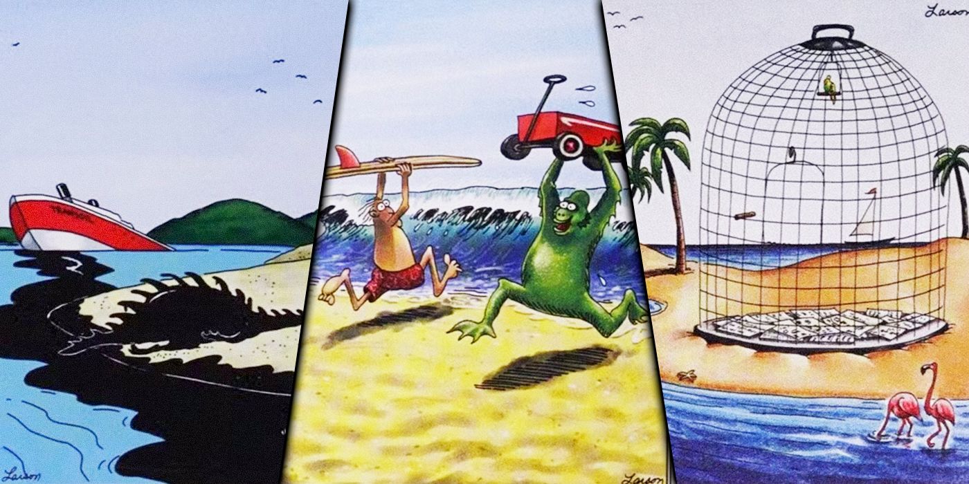 10 Hilarious Far Side Comics About The Beach