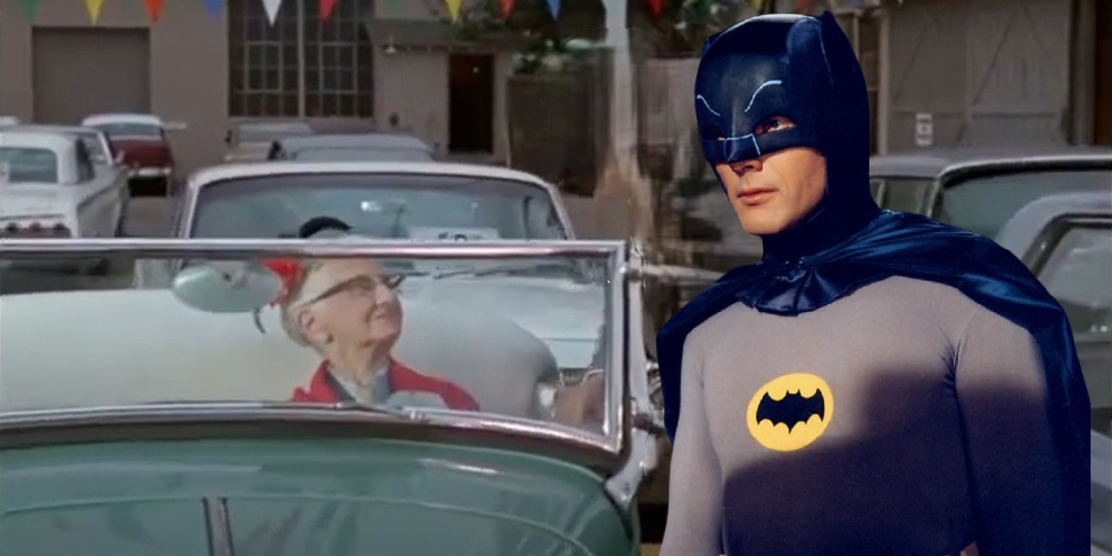 How Batman Crossed Paths With the Little Old Lady From Pasadena