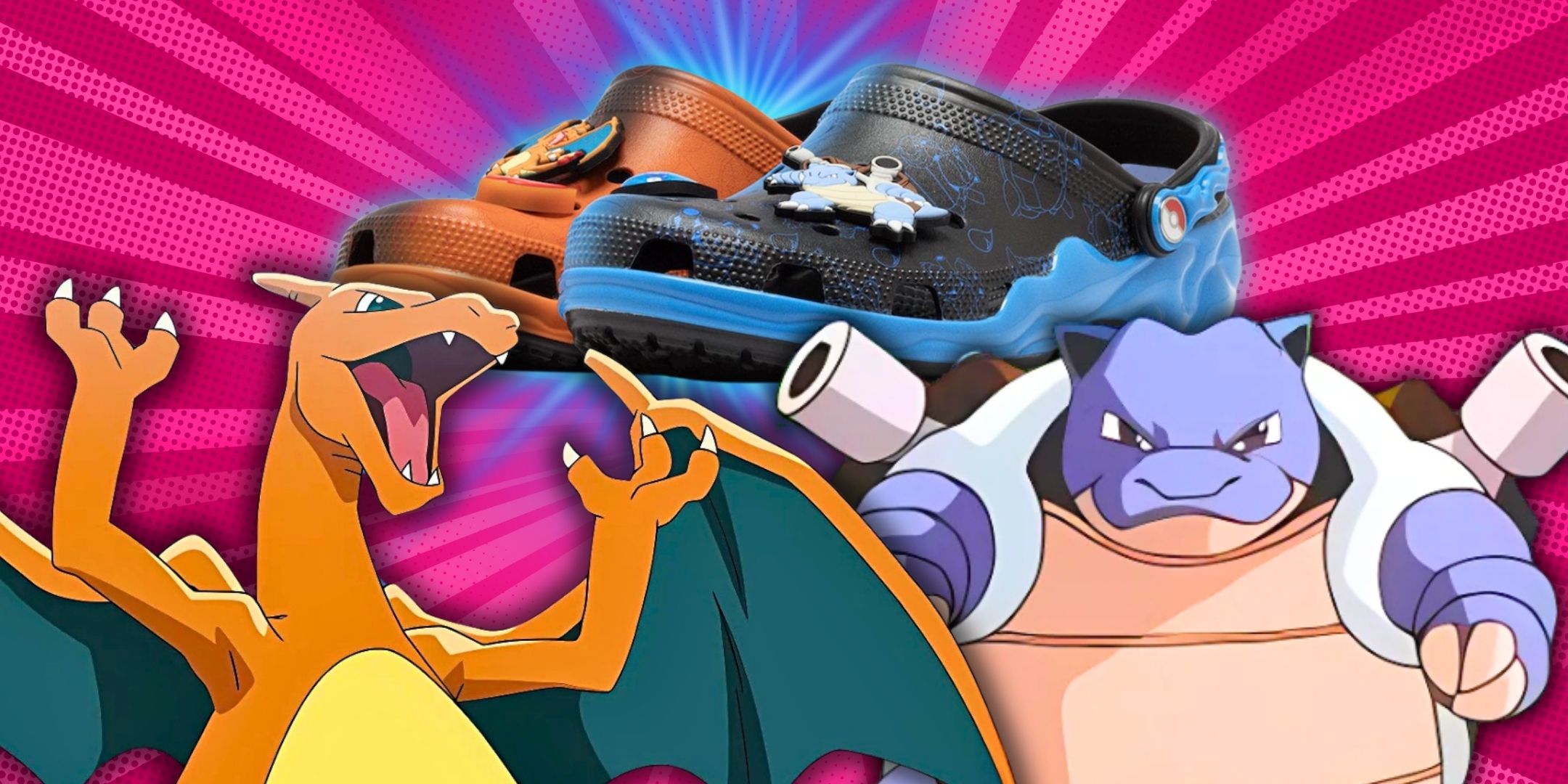 Pokémon's Evolved Generation 1 Starters Come to Crocs in Official ...