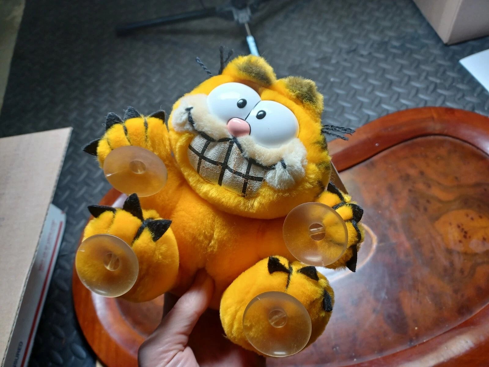 Were the Iconic Garfield Suction Cup Plushes Created by Accident?