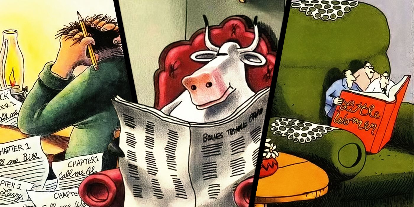 The Best The Far Side Comics Inspired By Books, Ranked