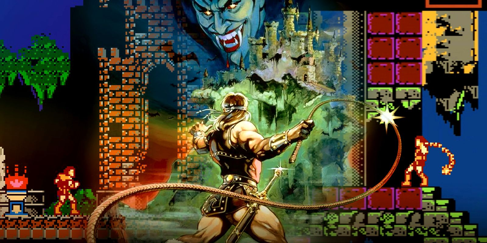 The Very First Castlevania Received a Unique Puzzle-Blending Port to a ...