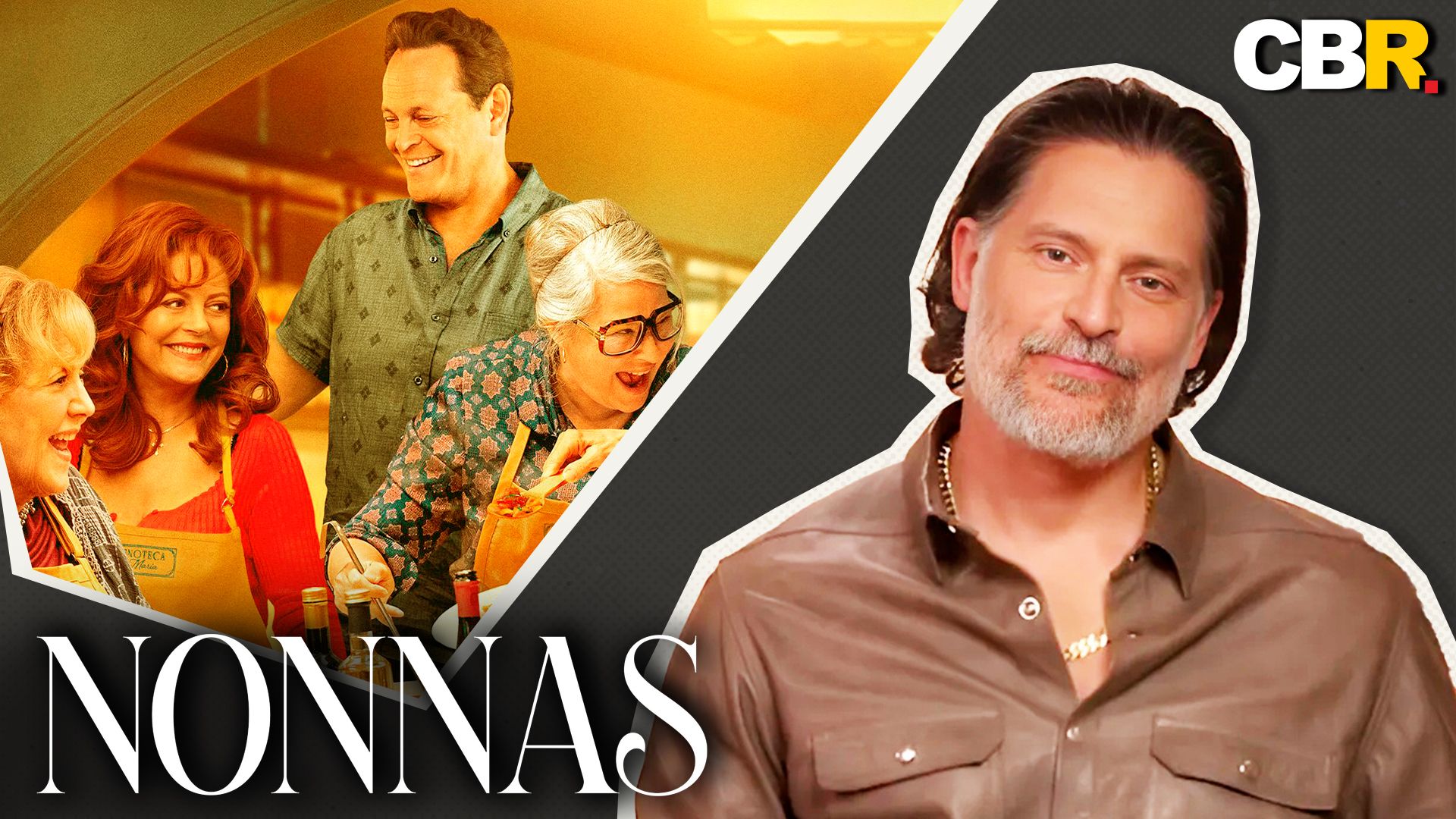 Joe Manganiello Gets The Nerve To Quote Goodfellas to Lorraine Bracco: Nonnas Interview