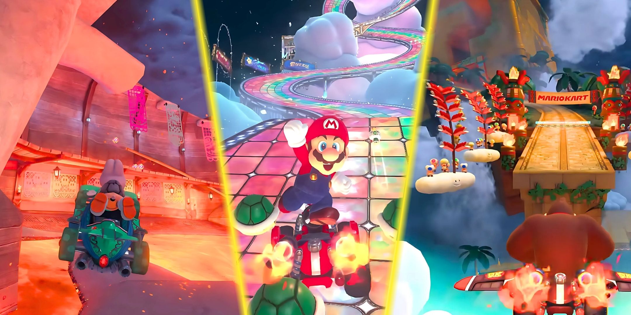 Mario Kart World: 10 Greatest New Tracks, Ranked