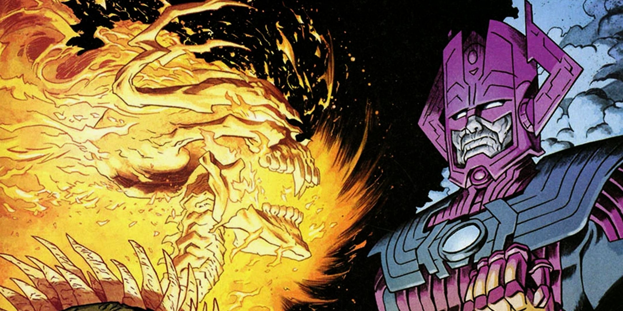 The Devourer Of Worlds and the Spirit Of Vengeance Pull Back the Curtains in Ghost Rider vs ...