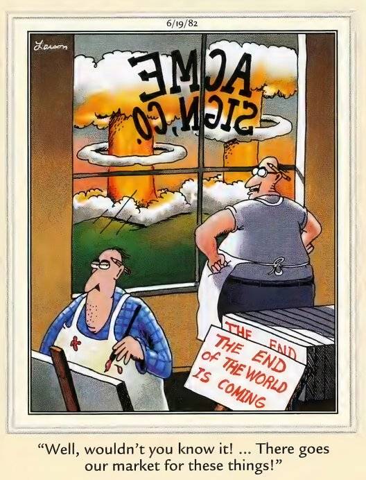 The 10 Funniest Far Side Comics About the End of the World