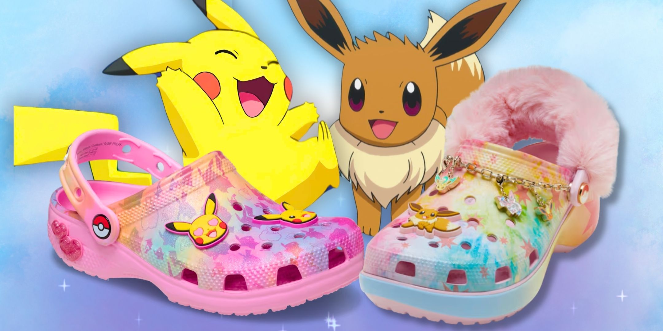 Pokémon and Crocs Reunite for New U.S. Release Starring Pikachu, Eevee ...