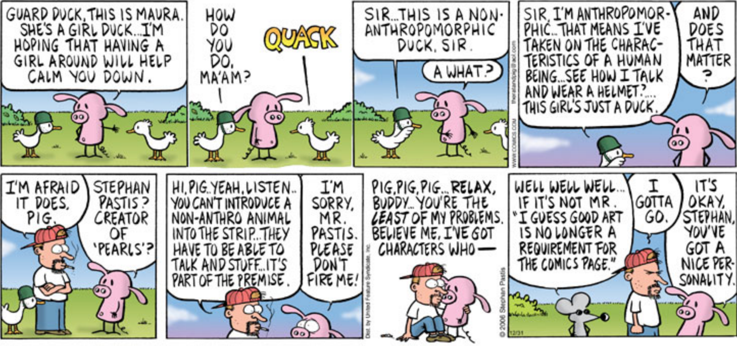 10 Best Fourth Wall-Breaking Pearls Before Swine Comics, Ranked