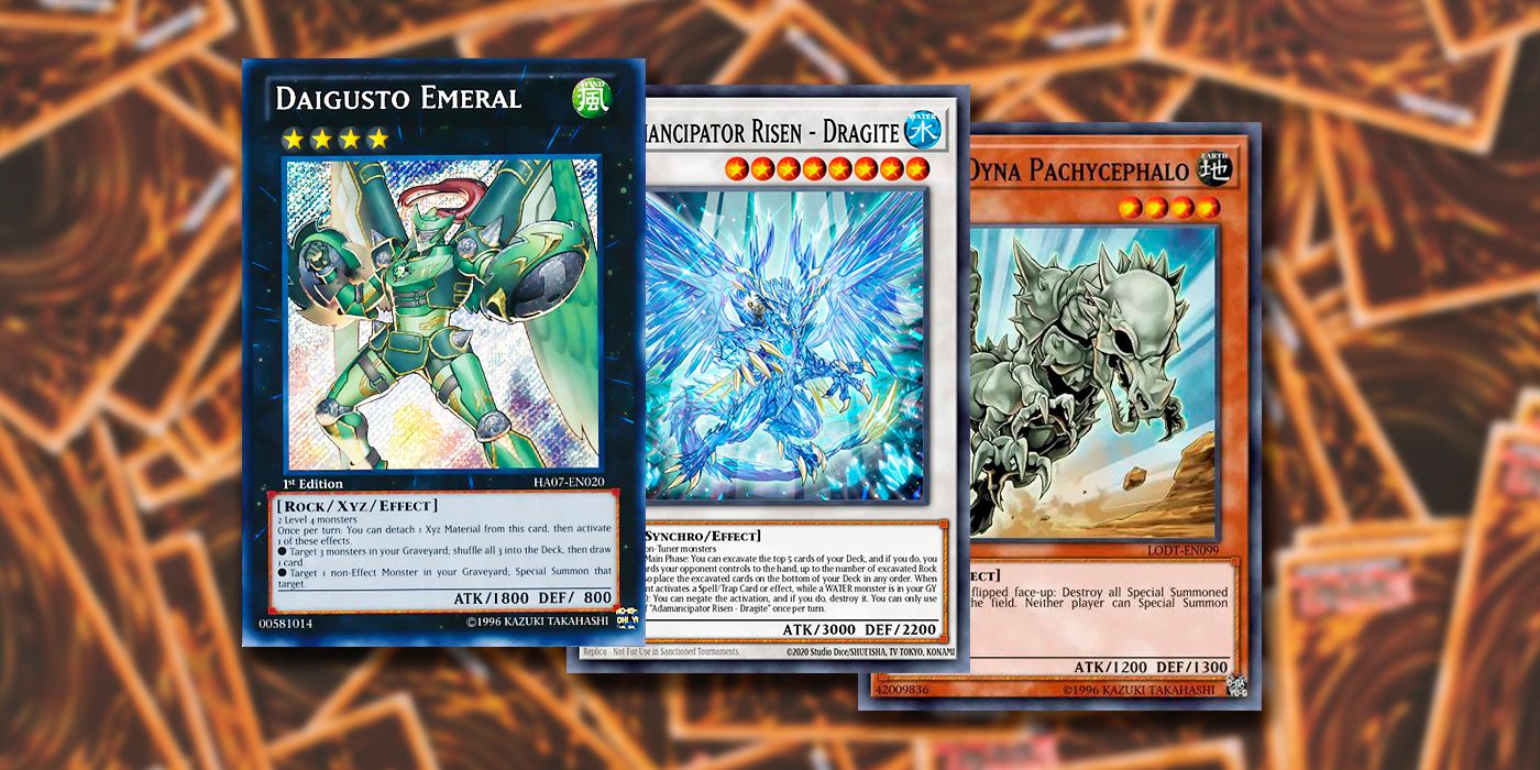 Yu-Gi-Oh!: 10 Strongest Rock-Type Monsters, Ranked