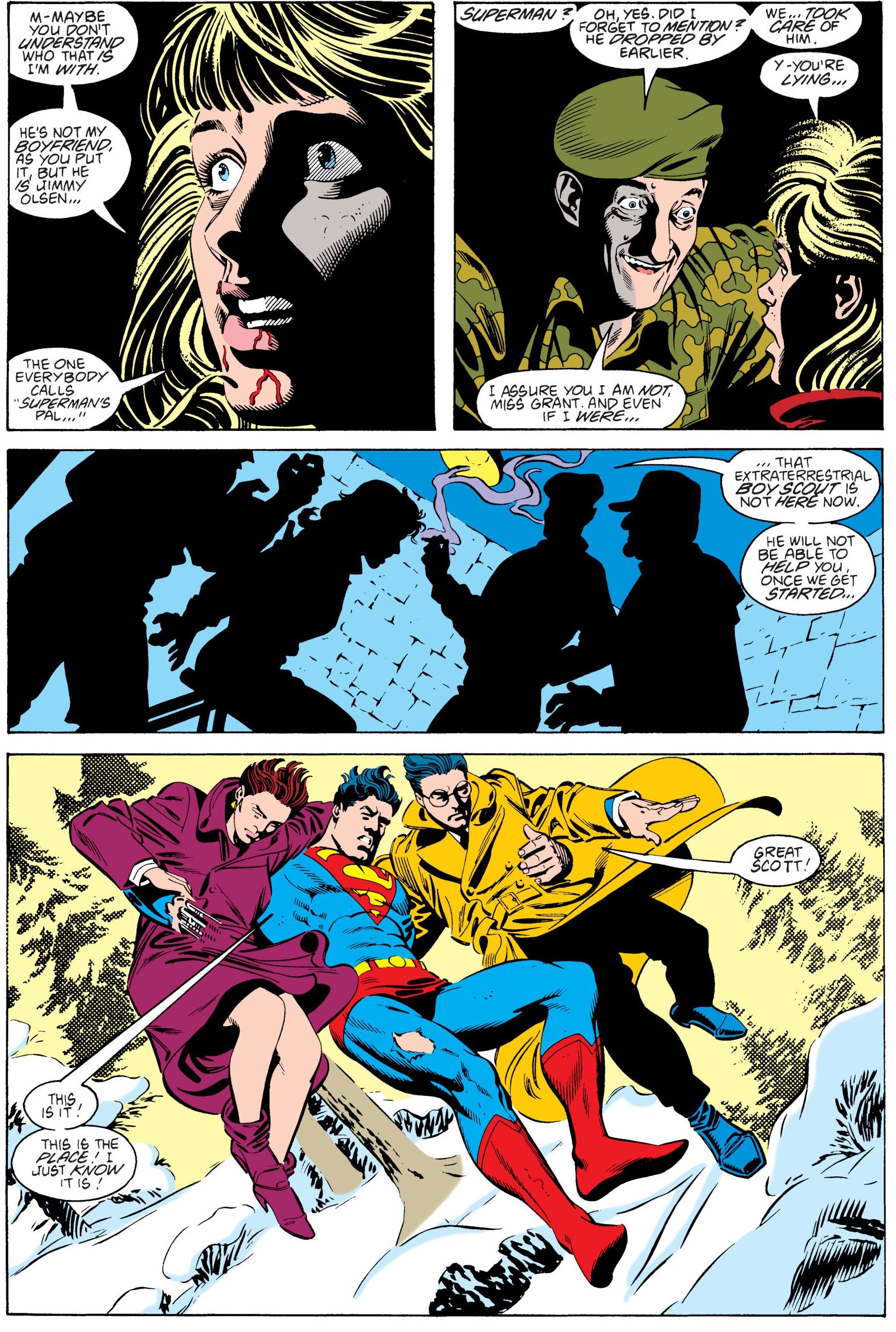 When Was Superman First Called a 'Big Blue Boy Scout'?