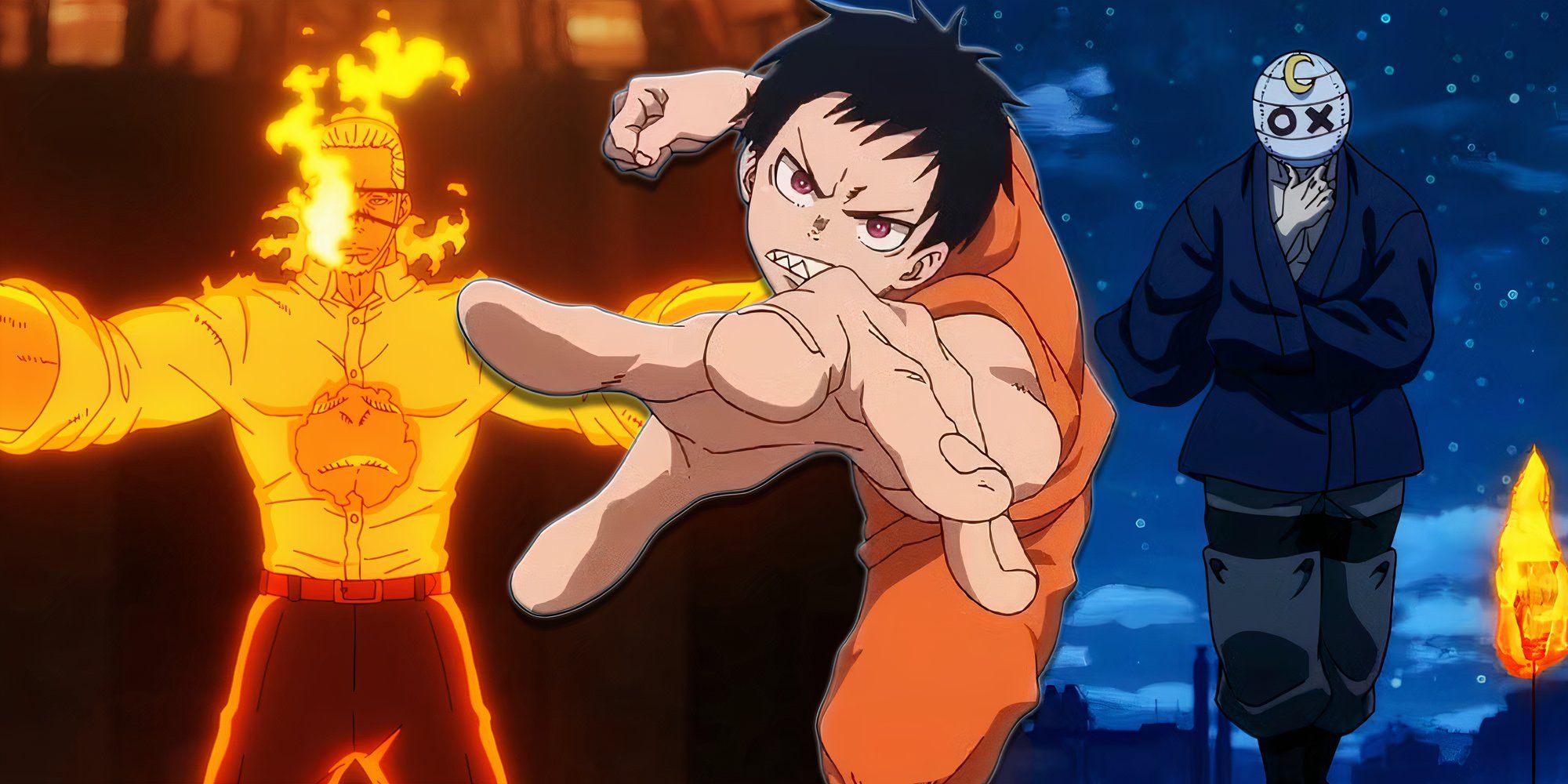 Every Fight in Fire Force Season 3, Part 1, Ranked