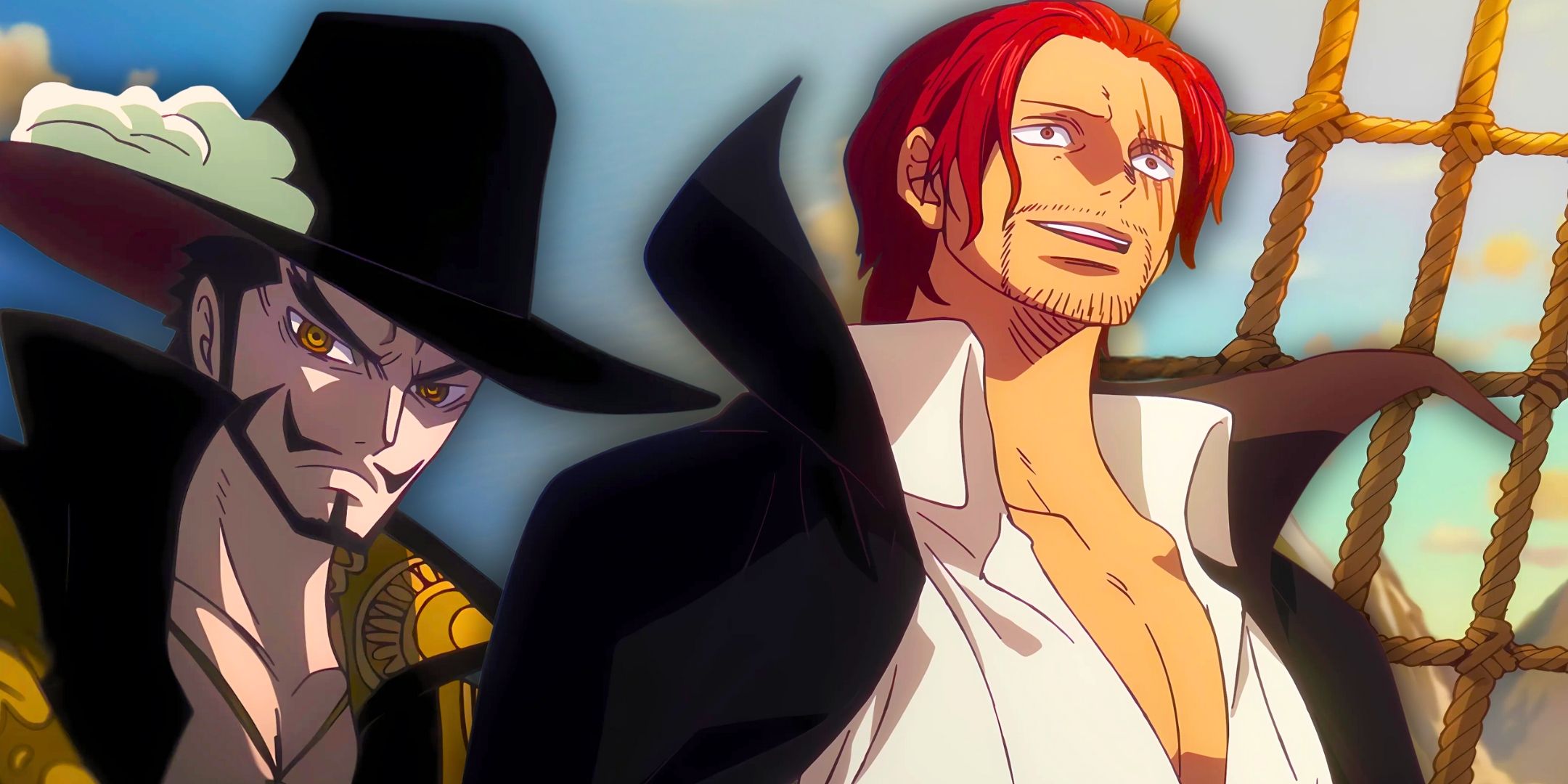 One Piece Ends Shanks & Mihawk's Rivalry Once & For All