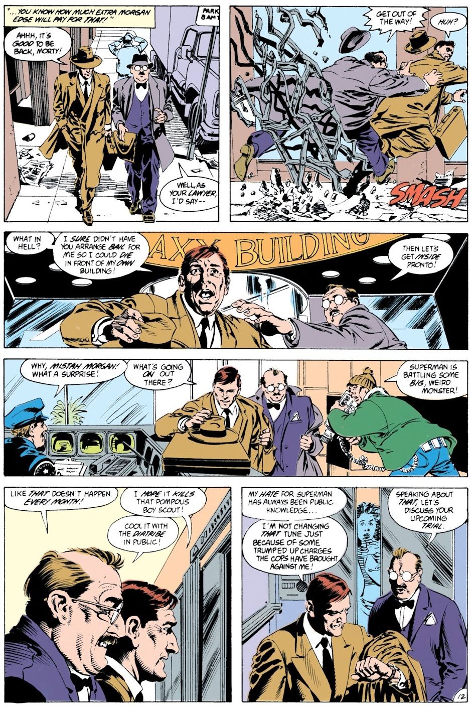 When Was Superman First Called a 'Big Blue Boy Scout'?