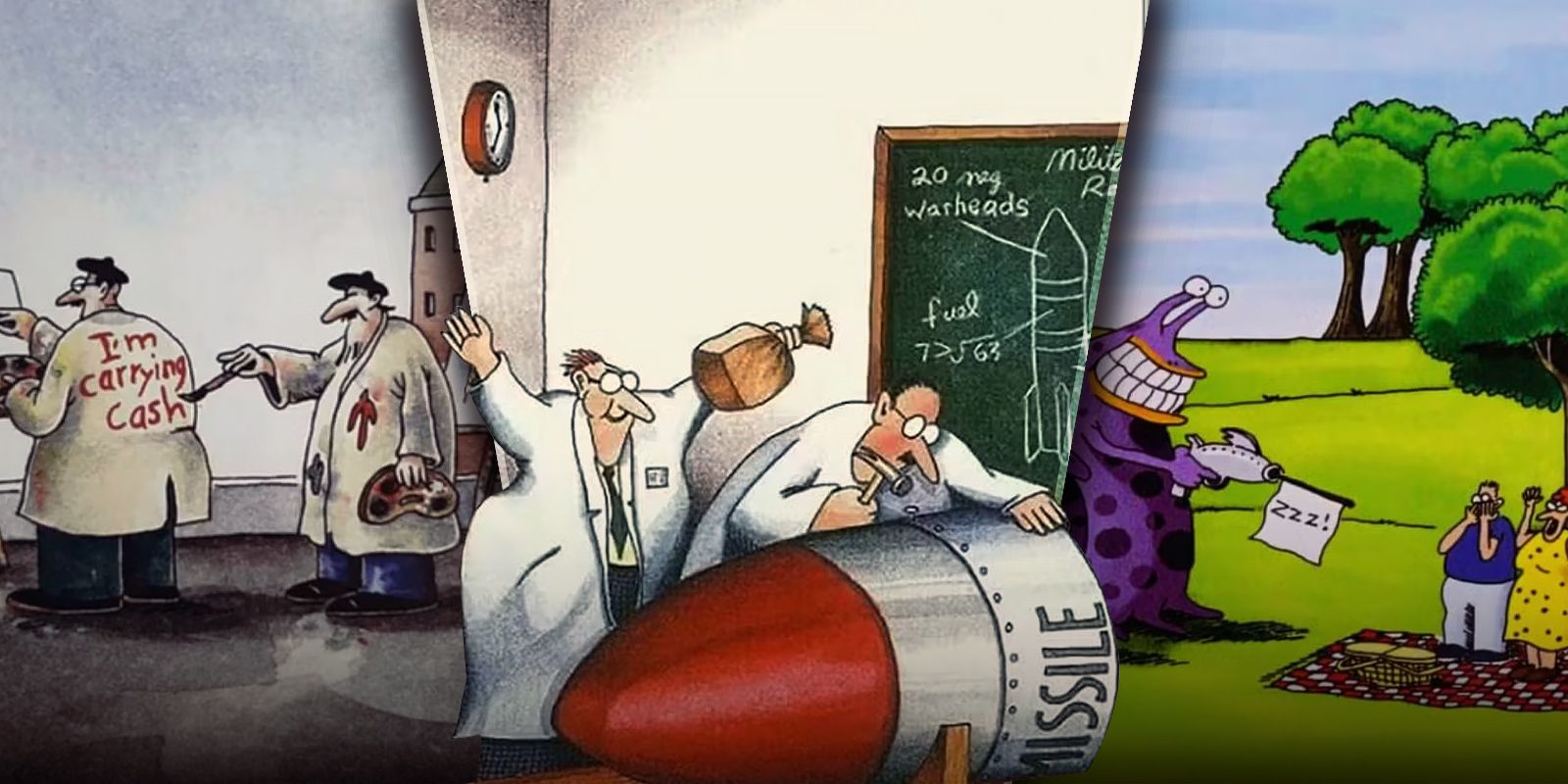 The 10 Funniest Far Side Comics Where People Pulled a Prank