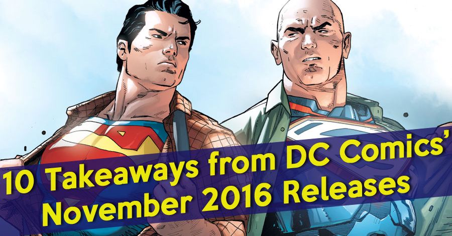 10 Takeaways from DC Comics' November Solicitations