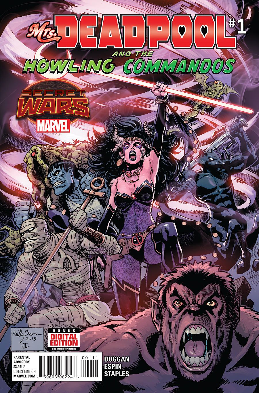 Mrs. Deadpool and the Howling Commandos #1