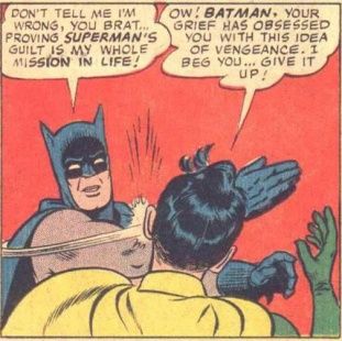 Batman Slaps Robin - The Origin of the Panel