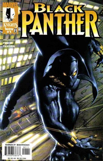 Top Five Most Iconic Black Panther Covers