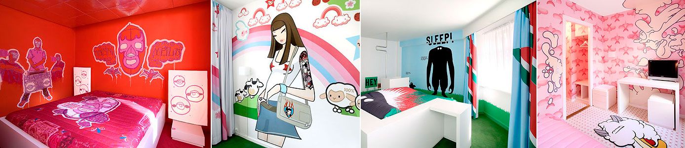 Committed: 10 Comic Book & Pop Art Themed Hotels