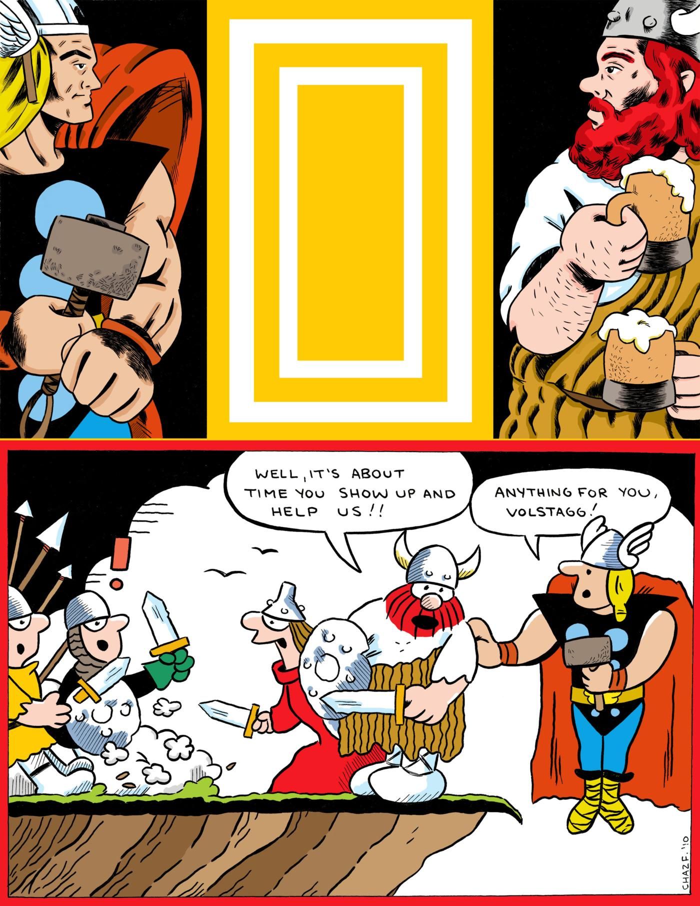 The Line It Is Drawn #14 - Comic Book Characters/Comic Strip Characters