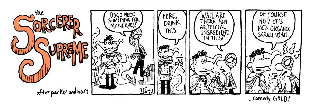 The Line It Is Drawn #14 - Comic Book Characters/Comic Strip Characters