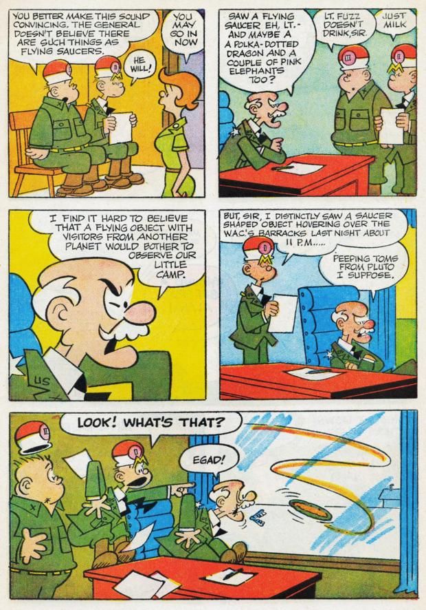 The Comic Book Fools of April - Unsung Beetle Bailey Goodness!