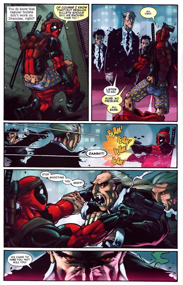The Comic Book Fools of April - Deadpool vs. Vampires!