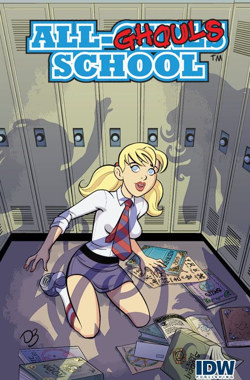 Preview Pages From IDW's Upcoming Release, All-Ghouls School!