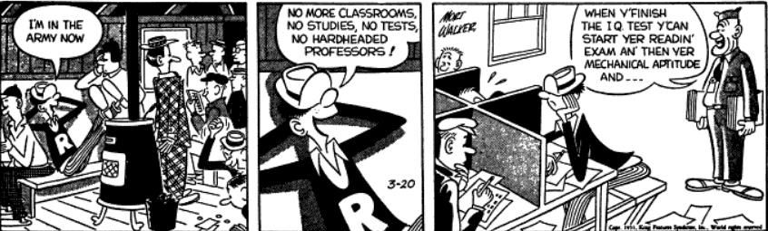 When We First Met - Beetle Bailey Firsts!