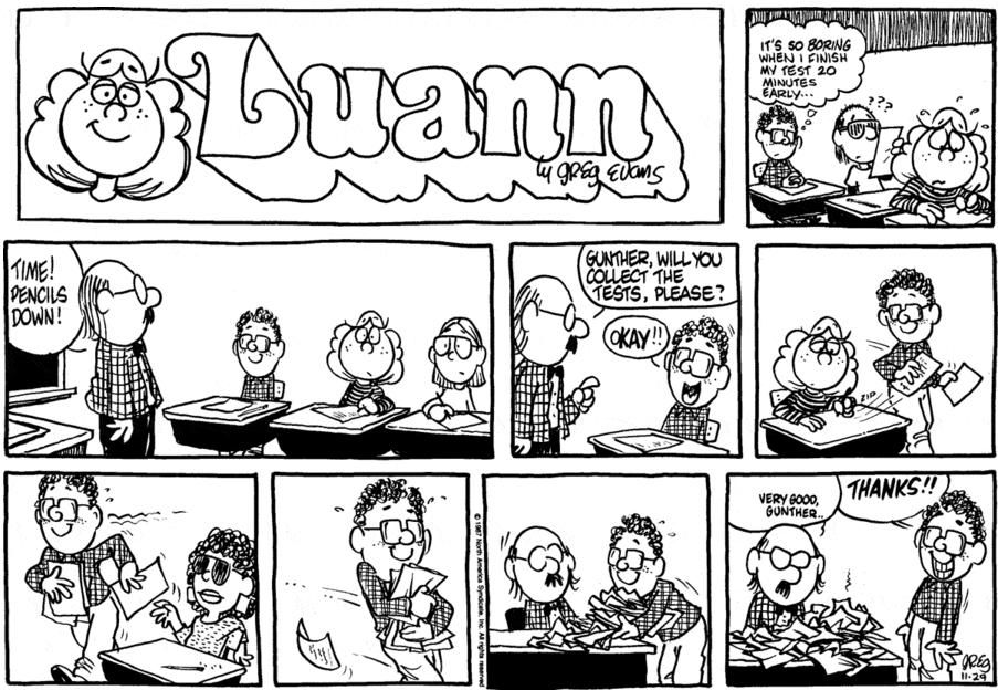When We First Met - Hi and Lois and Luann Firsts!
