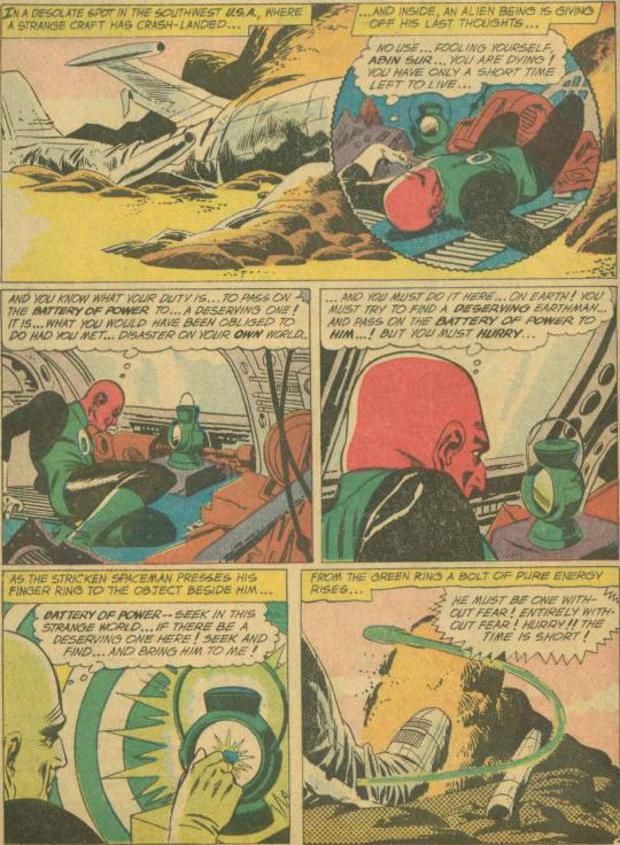 The Abandoned An’ Forsaked - So is Hal Jordan Really Without Fear or What?