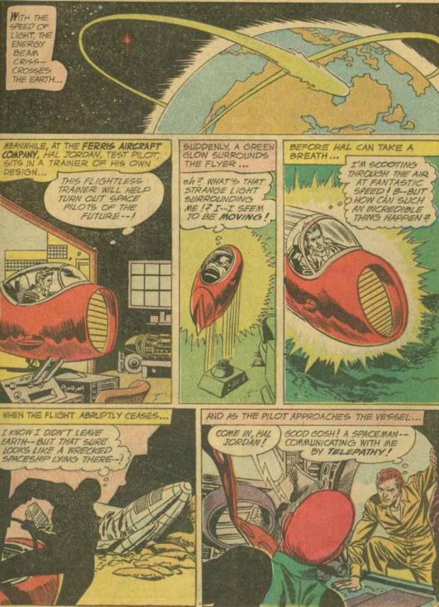 The Abandoned An’ Forsaked - So is Hal Jordan Really Without Fear or What?