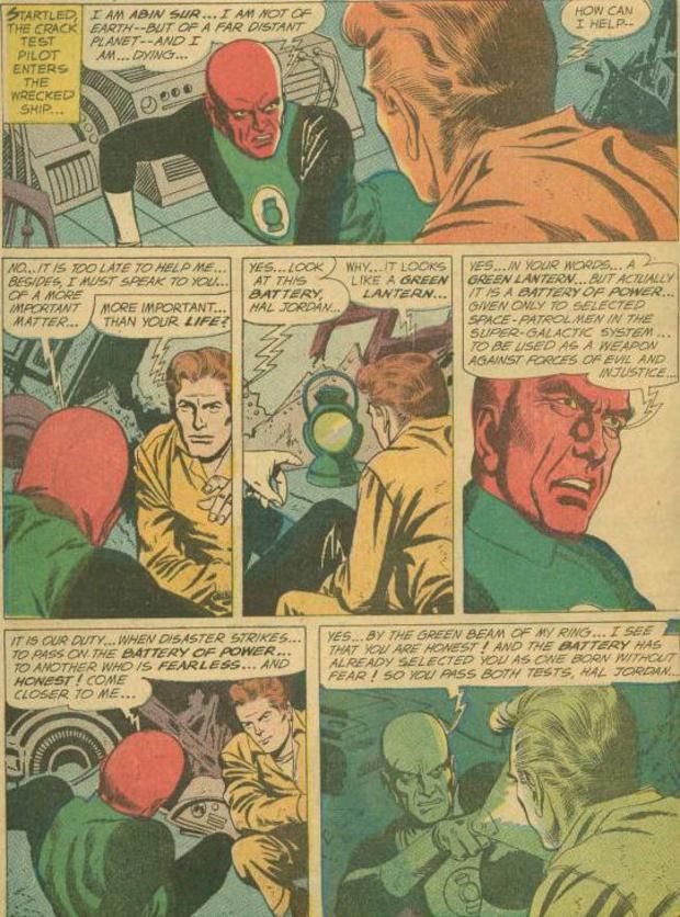 The Abandoned An’ Forsaked - So is Hal Jordan Really Without Fear or What?