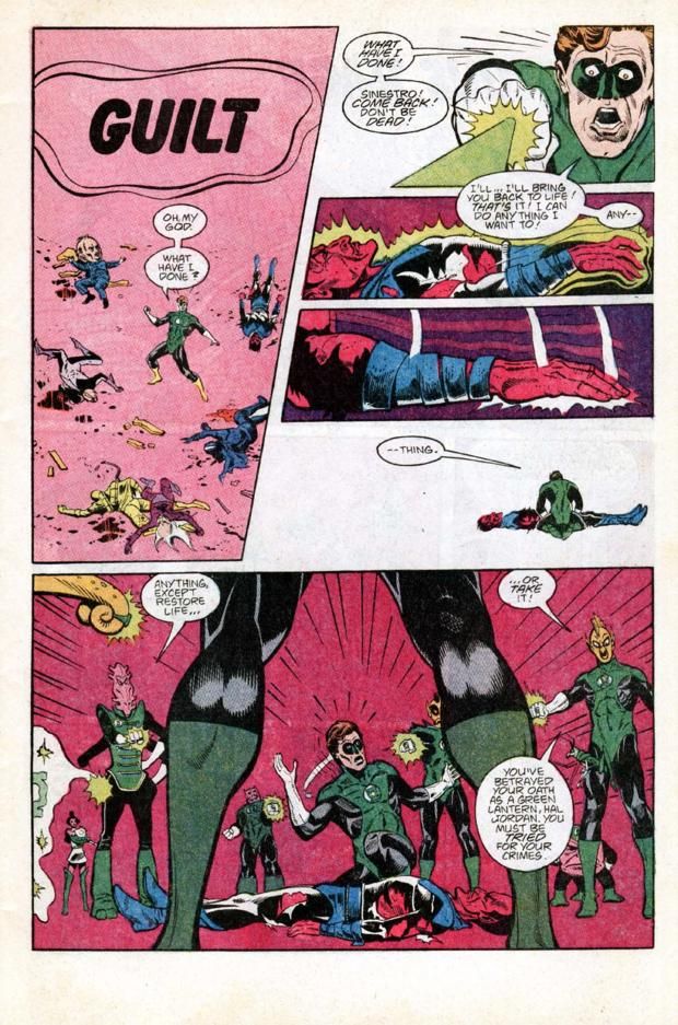 The Abandoned An’ Forsaked - So is Hal Jordan Really Without Fear or What?