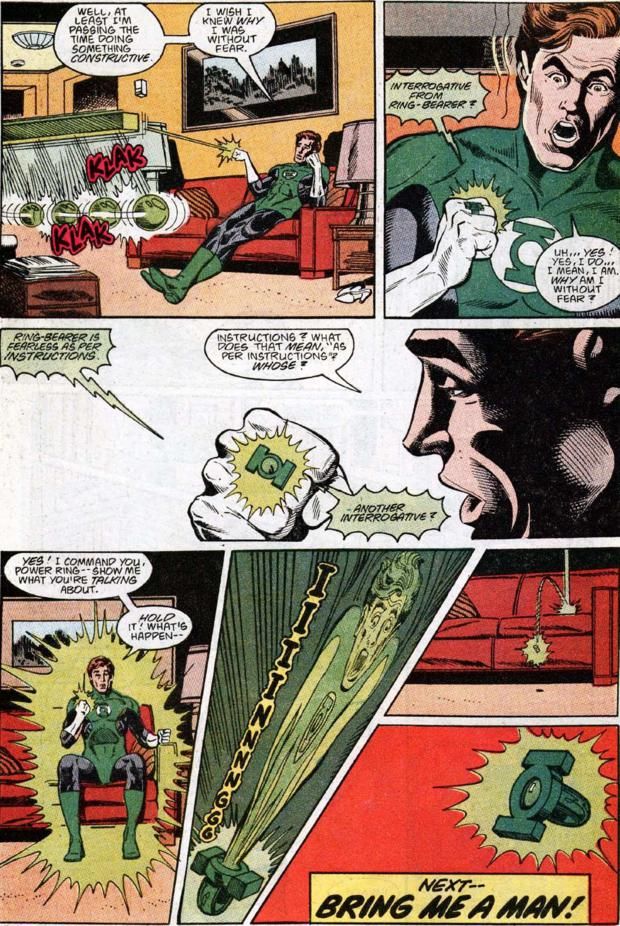 The Abandoned An’ Forsaked - So is Hal Jordan Really Without Fear or What?