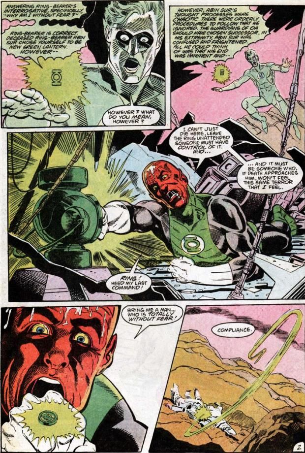 The Abandoned An’ Forsaked - So is Hal Jordan Really Without Fear or What?