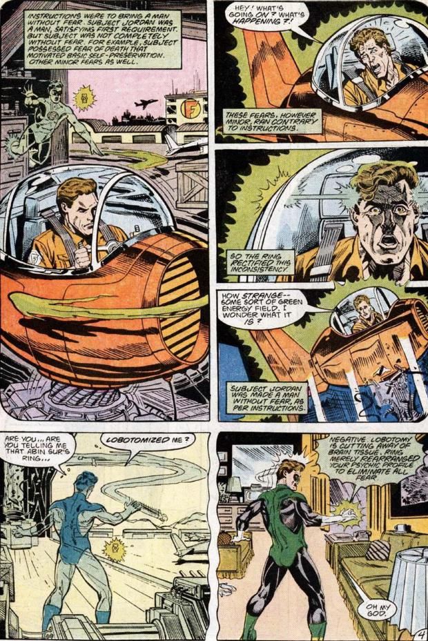 The Abandoned An’ Forsaked - So is Hal Jordan Really Without Fear or What?