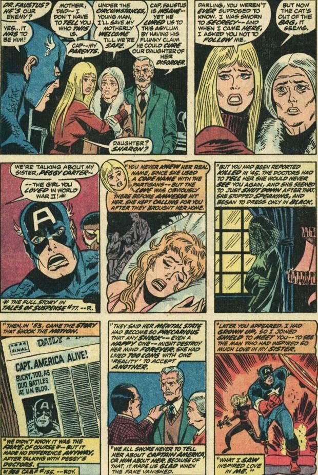 The Abandoned An’ Forsaked - So HOW Old Is Captain America's Girlfriend?!?