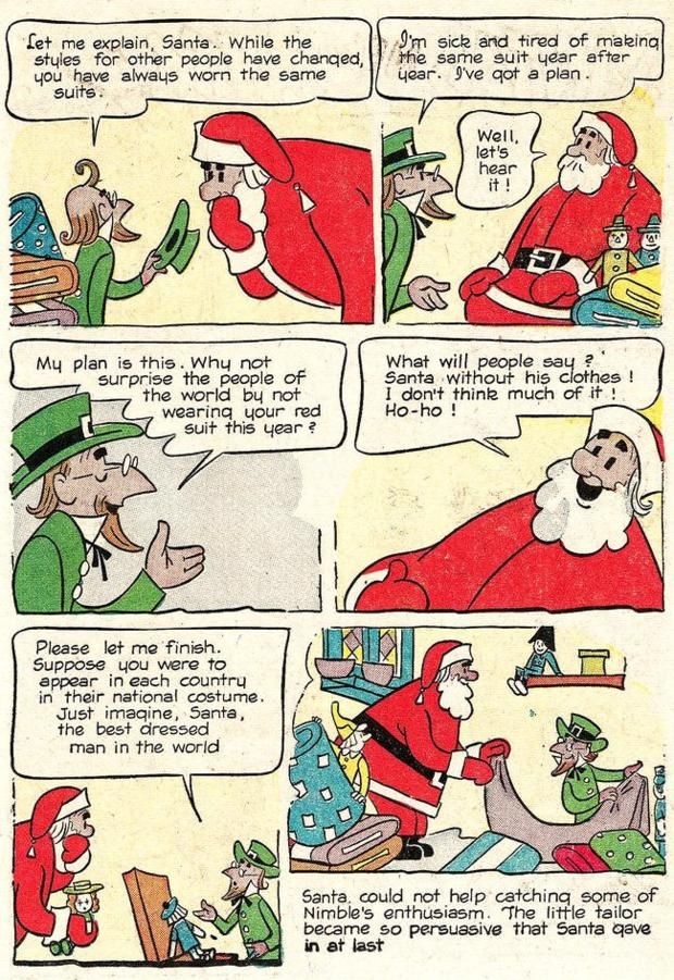 Golden Age Christmas - Santa's New Suits!