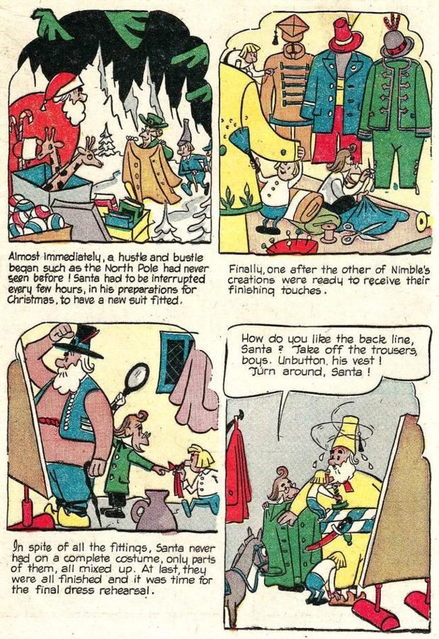 Golden Age Christmas - Santa's New Suits!