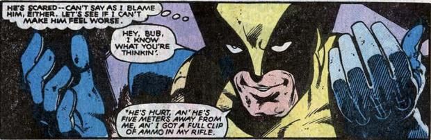 Week of Cool Wolverine Comic Book Moments - Wolverine Pulls a "Dirty ...