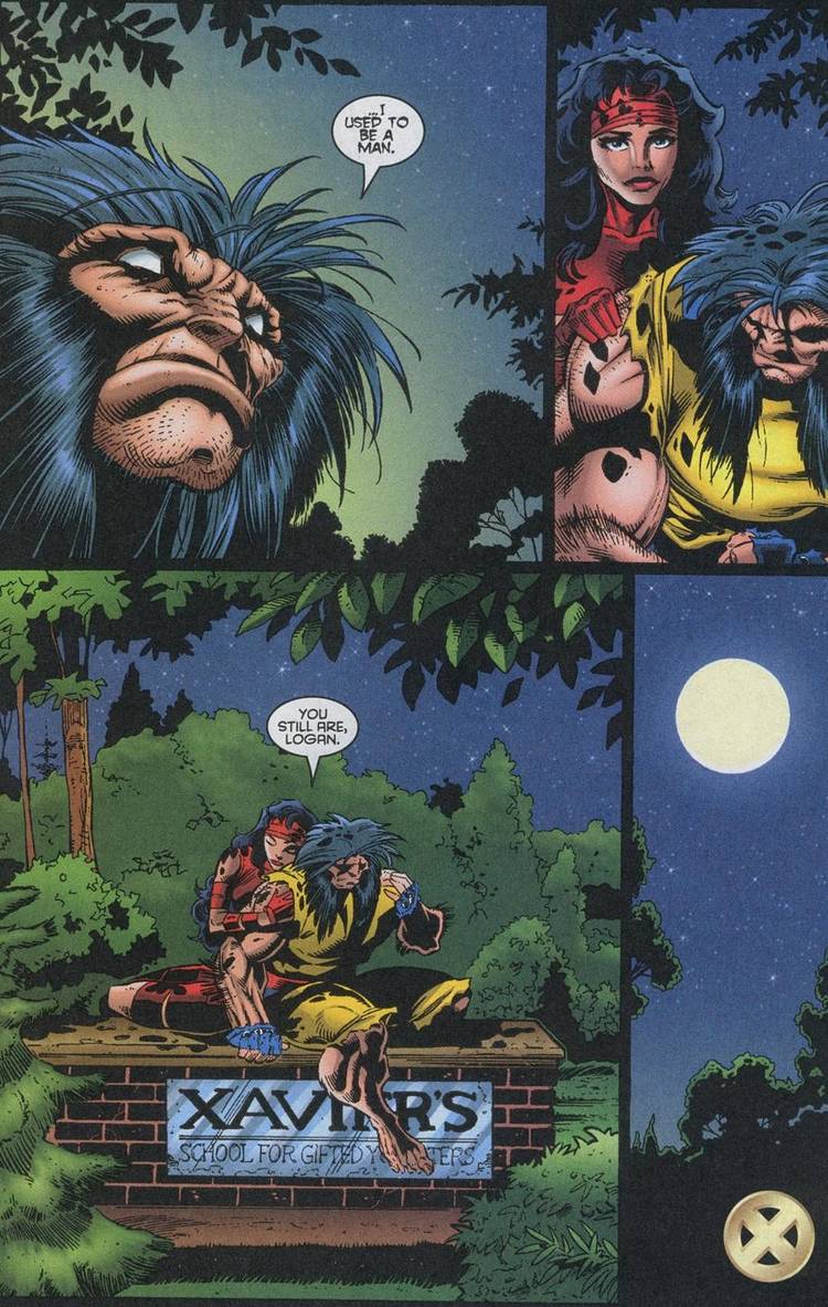Abandoned Love: Remember How Wolverine Went Feral And Lost His Nose And ...