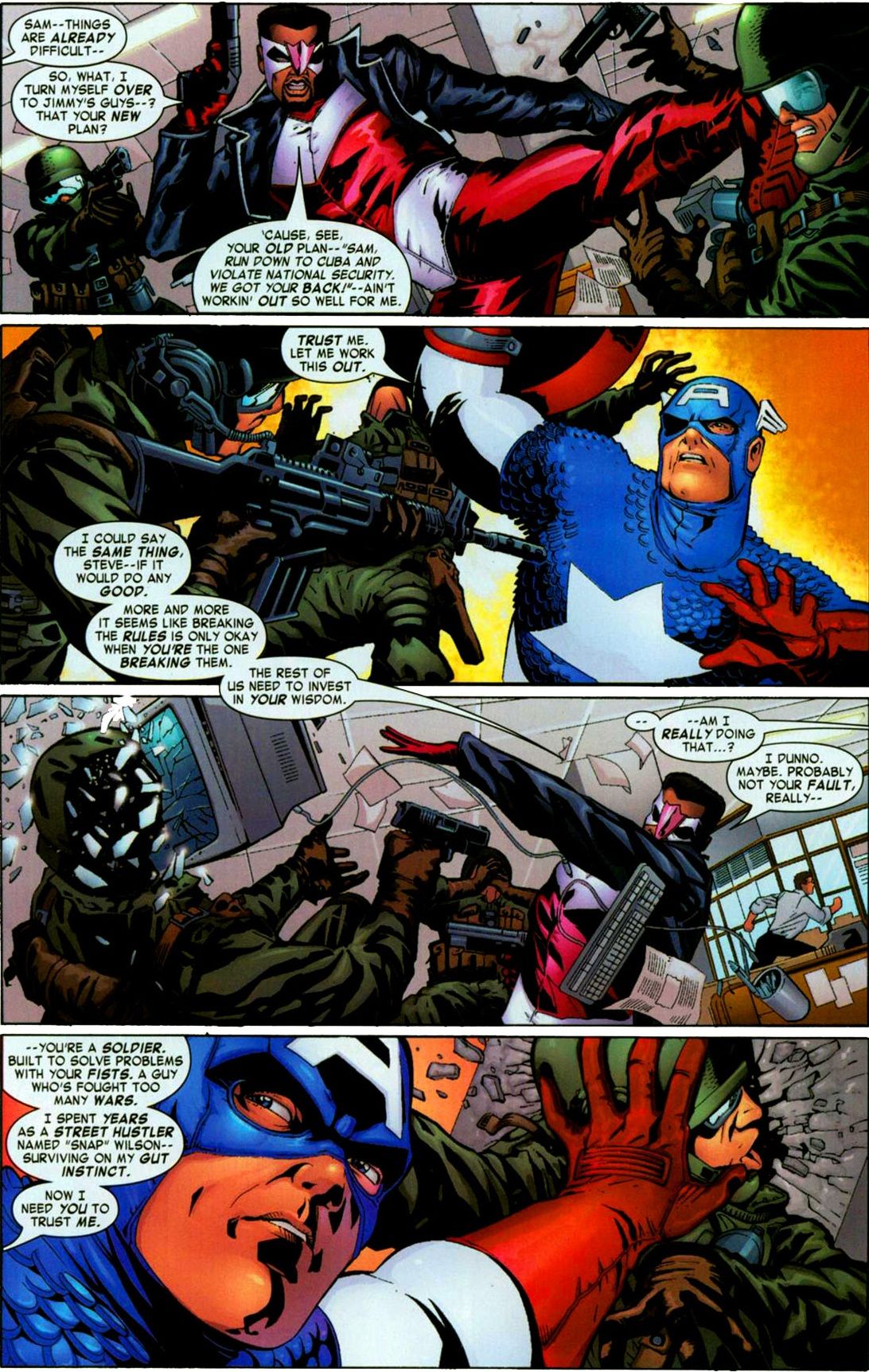 Things That Turned Out Bad - Falcon's Past as a Street Hustler