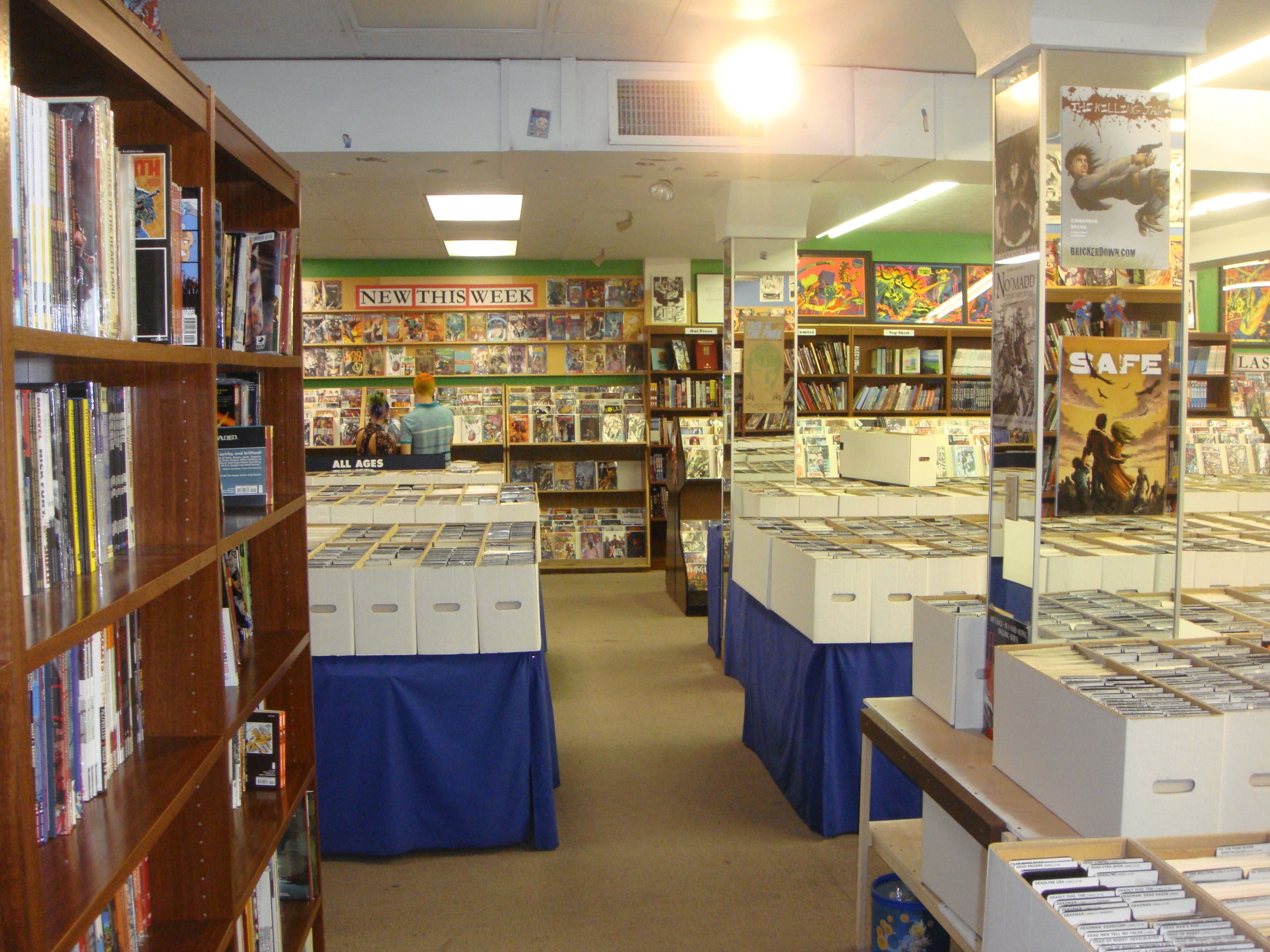 My comic book shoppe - Excalibur Comics